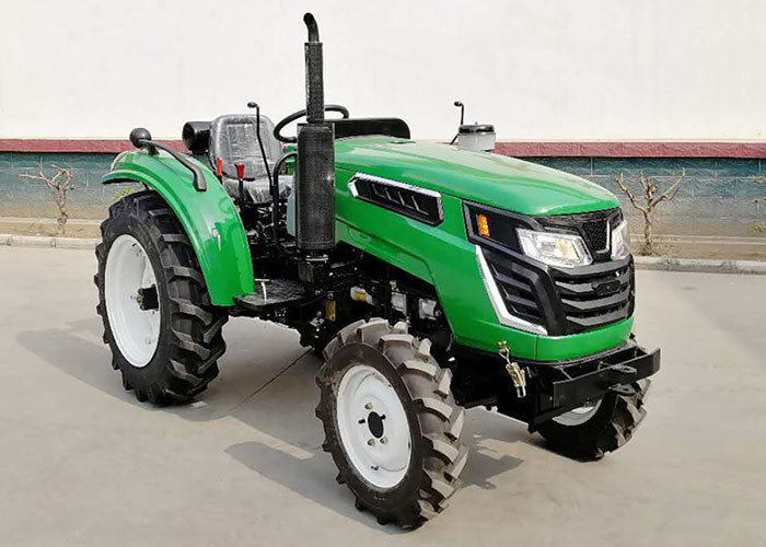 Tracteur à quatre roues d'agriculture moteur diesel de 150 puissances ...